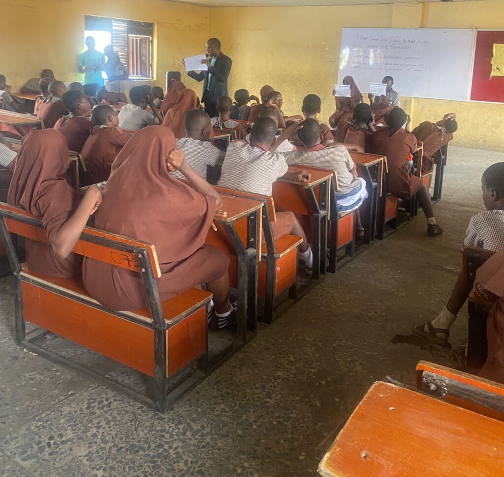 Idi Araba Grammar School - Arogi Trauma Care Foundation